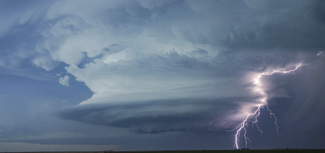Satanta, Kansas: May 21, 2020 – Meteorologist Quincy Vagell